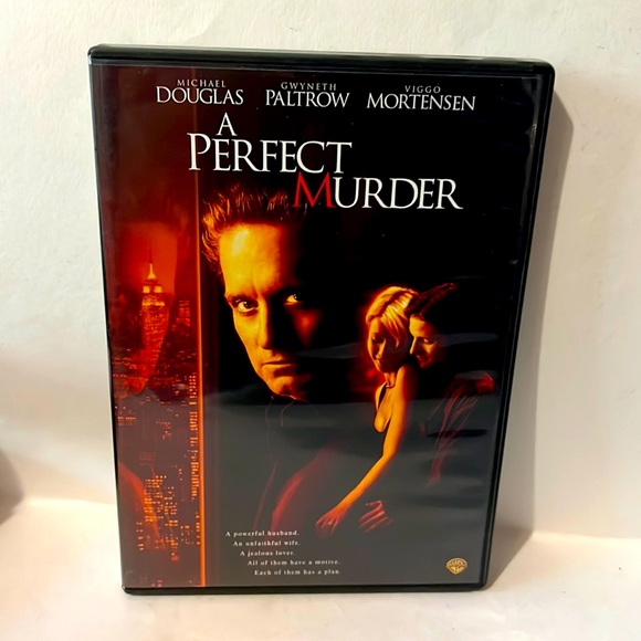 Fox | Media | A Perfect Murder Dvd 998 Michael Douglas Gwyneth Paltrow | Poshmark
